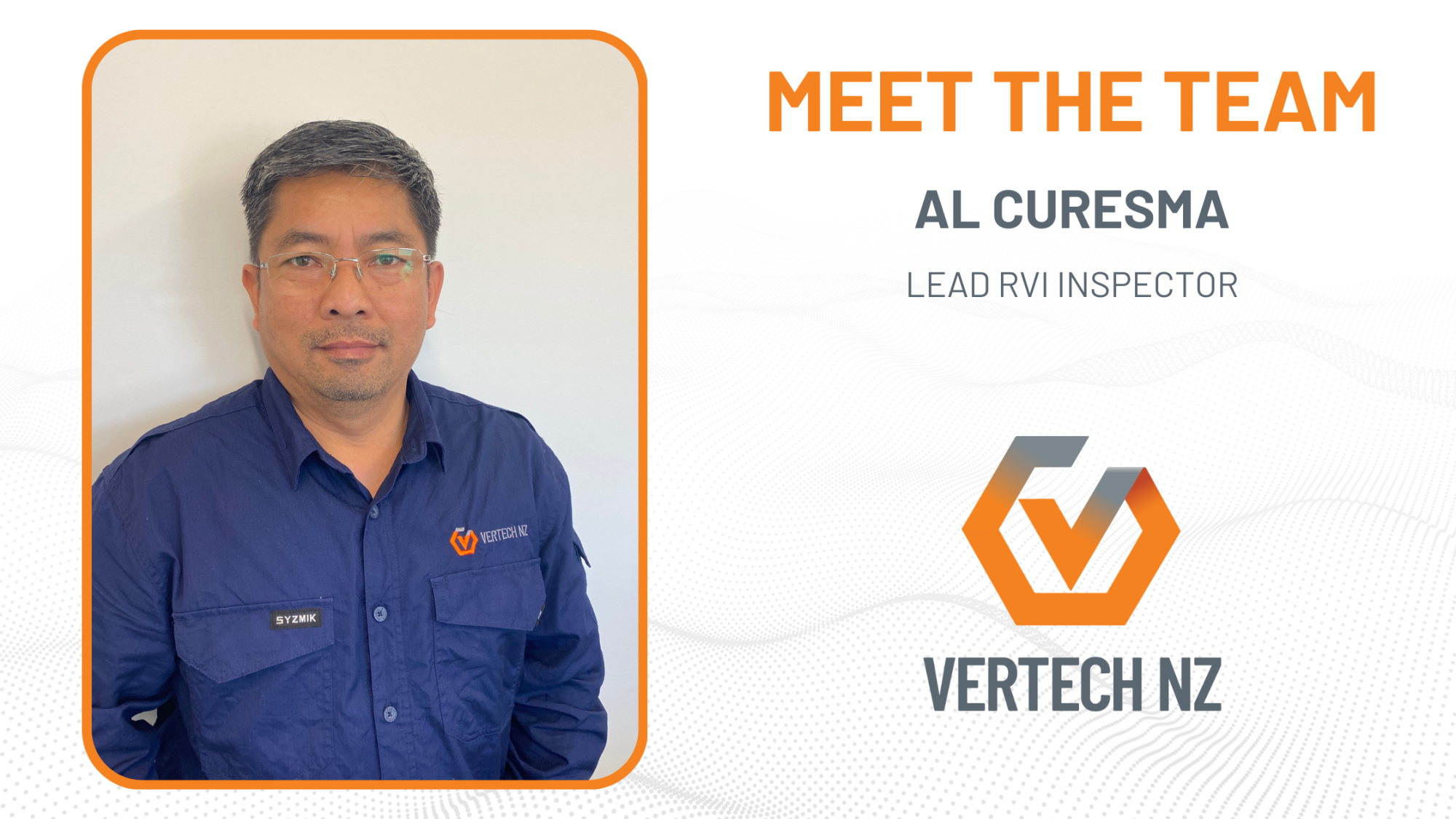 Meet the Team - Al Curesma | Vertech NZ